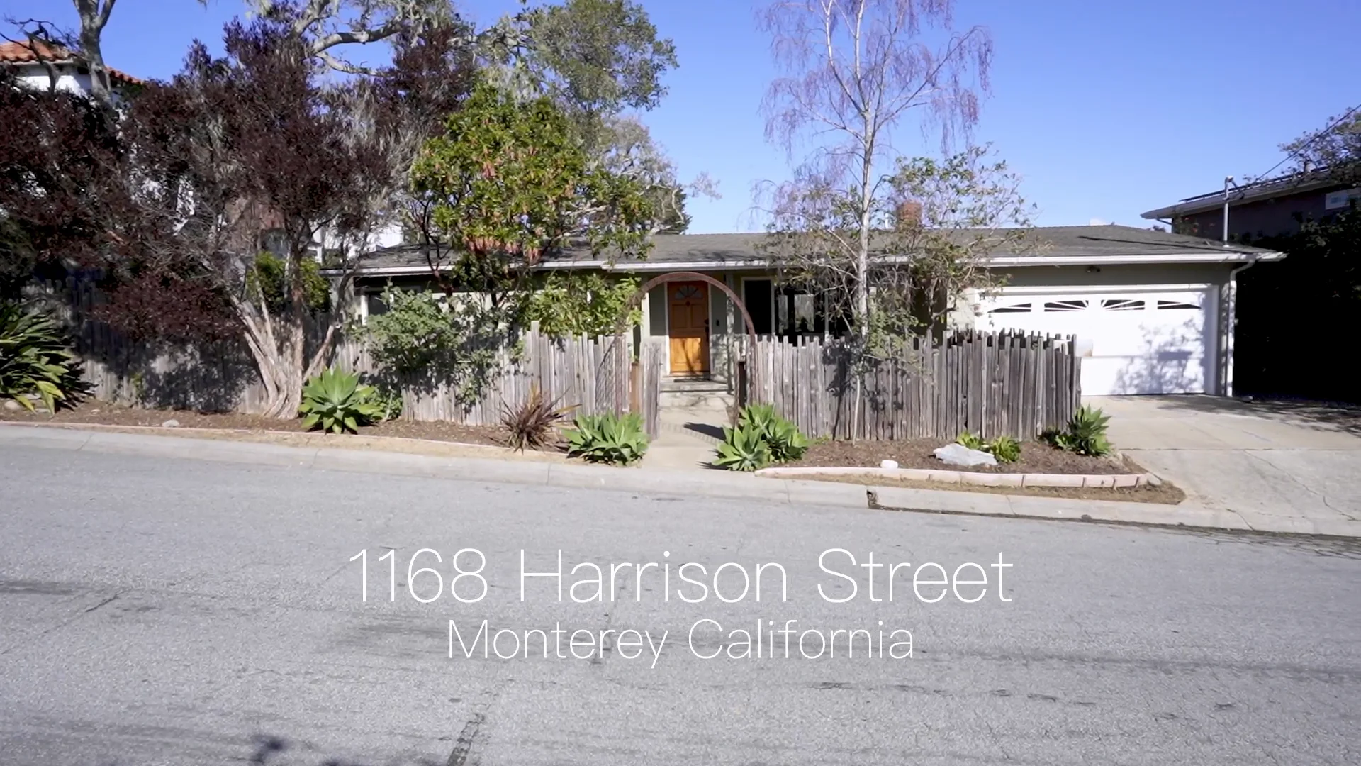 1168 Harrison Street Monterey California on Vimeo