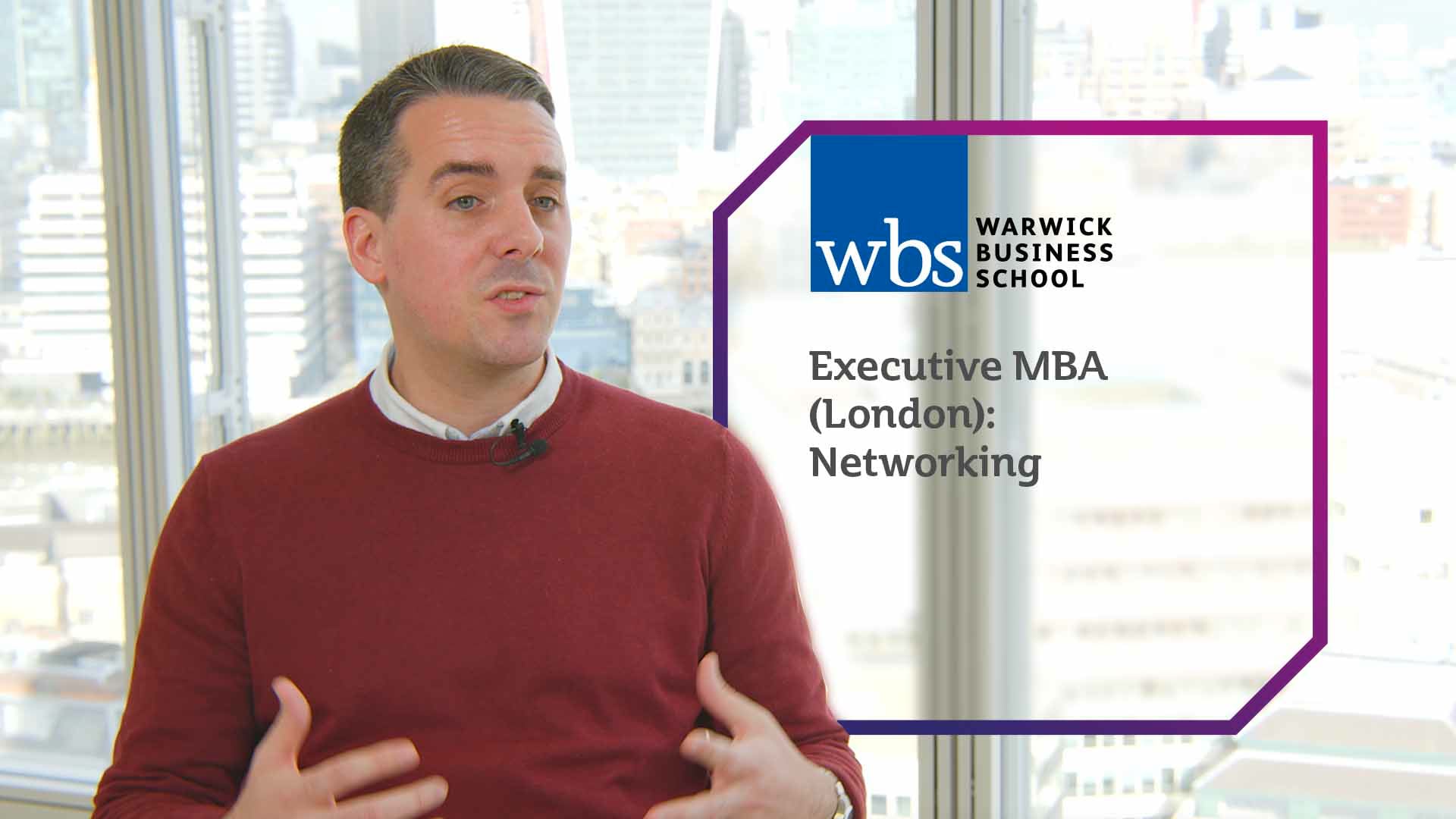 Executive MBA (London): Networking on Vimeo