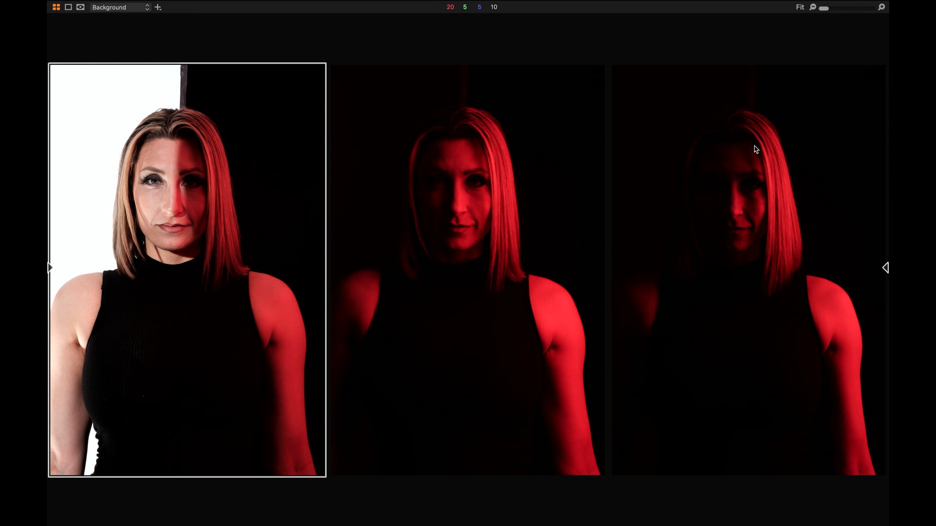 How to do split light on Vimeo