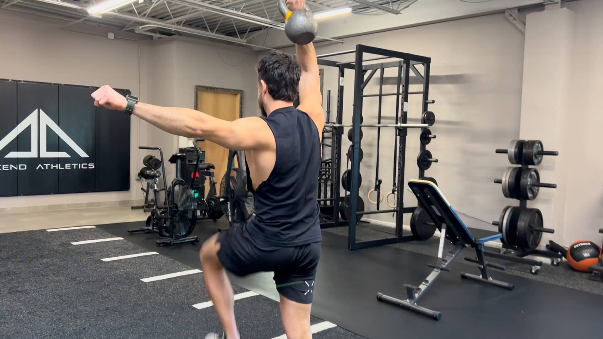 Kettlebell Overhead March on Vimeo