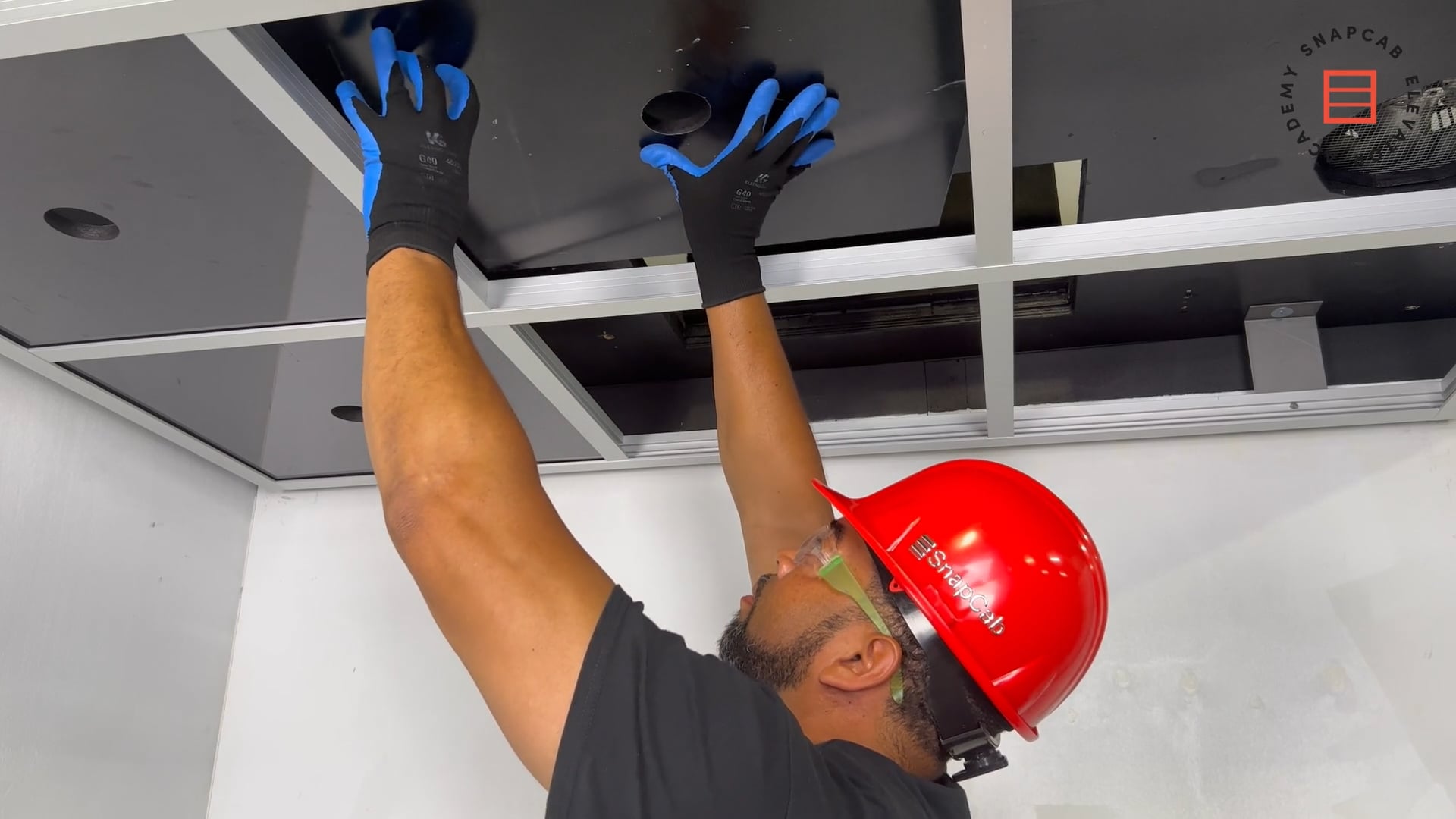 Installing a SnapCab Modular Ceiling on Vimeo
