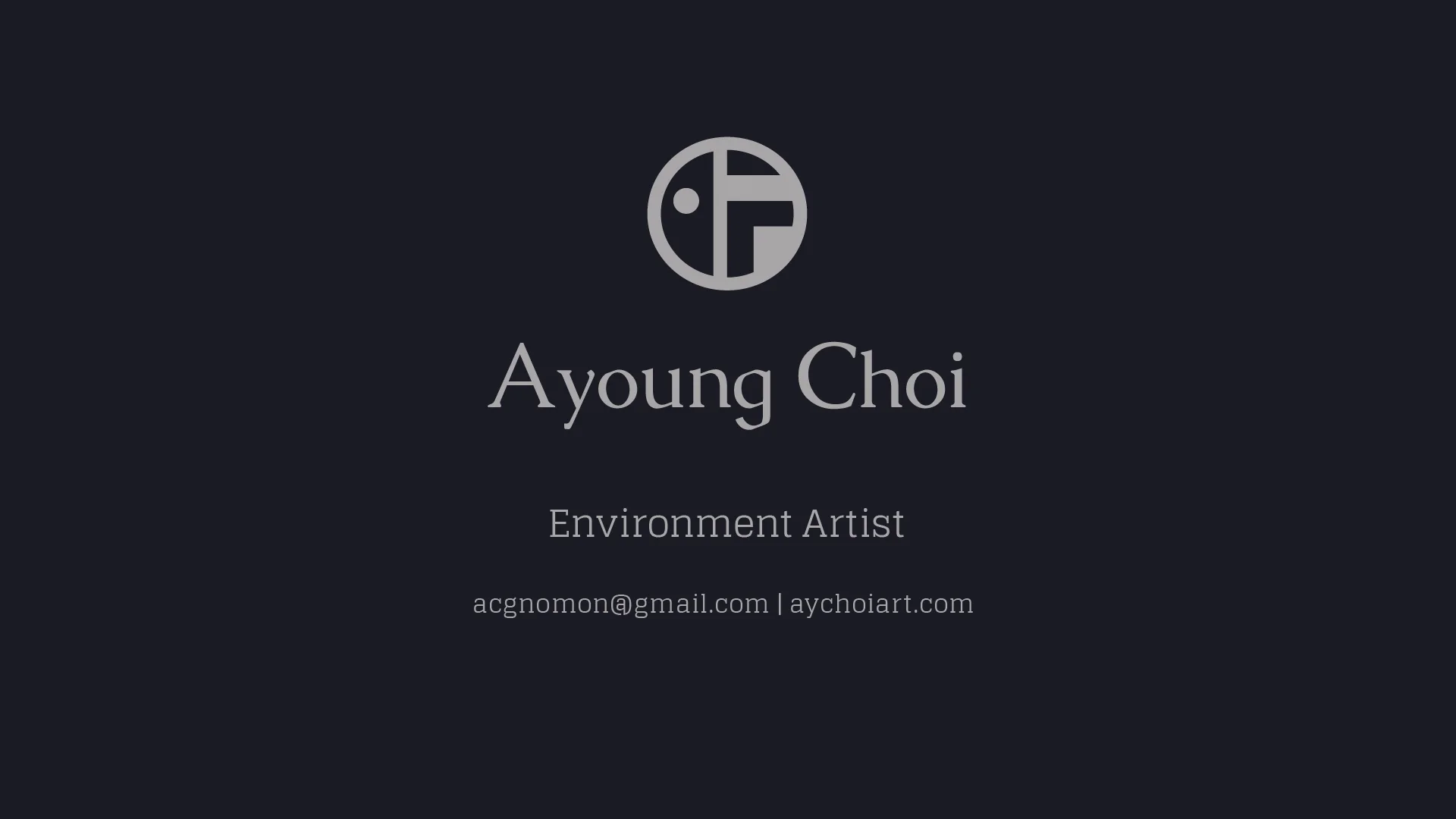 Ayoung Choi Demo Reel 2021 on Vimeo