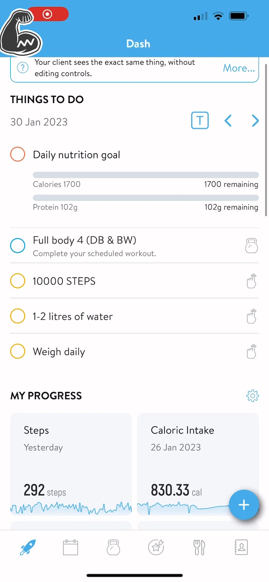 Workout walk through on Vimeo