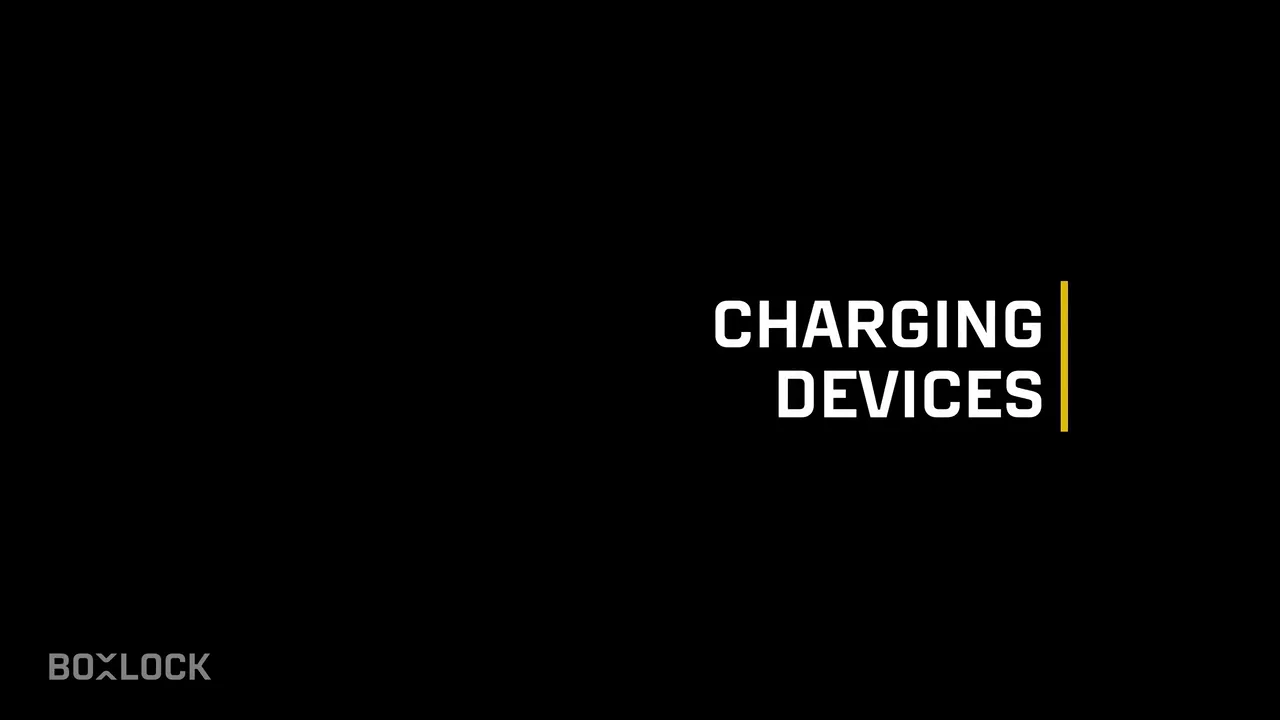 How to Charge BoxLock Padlock Devices on Vimeo