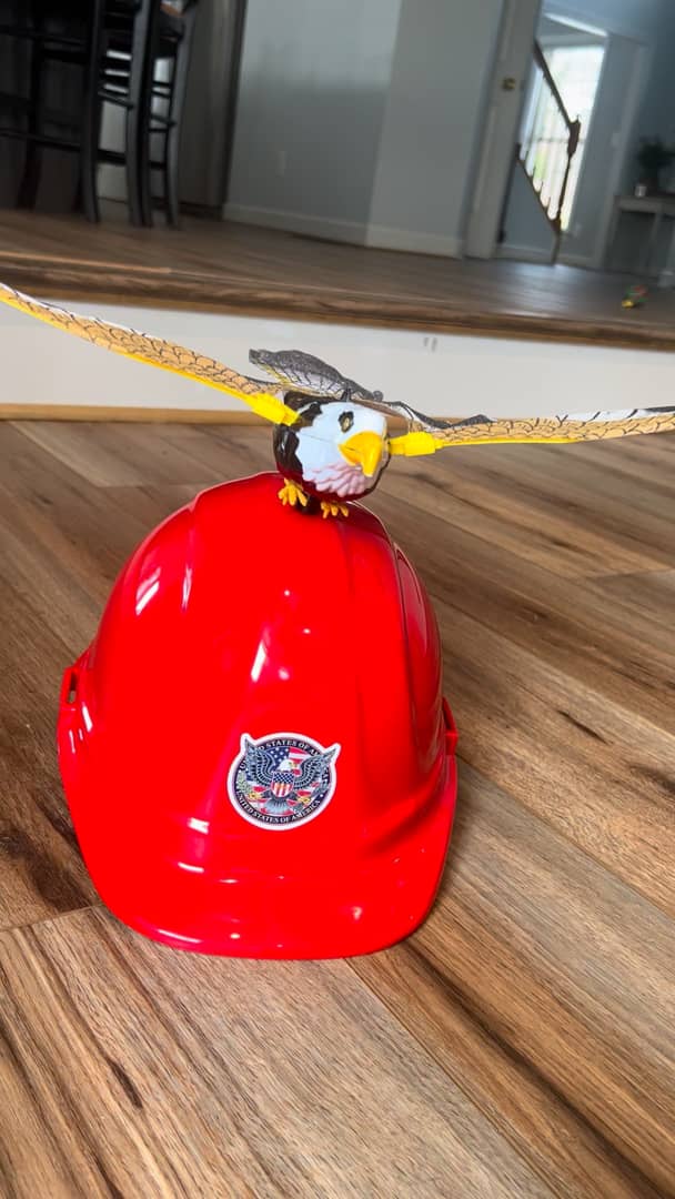 USA Flapping Eagle Hard Hat on Vimeo
