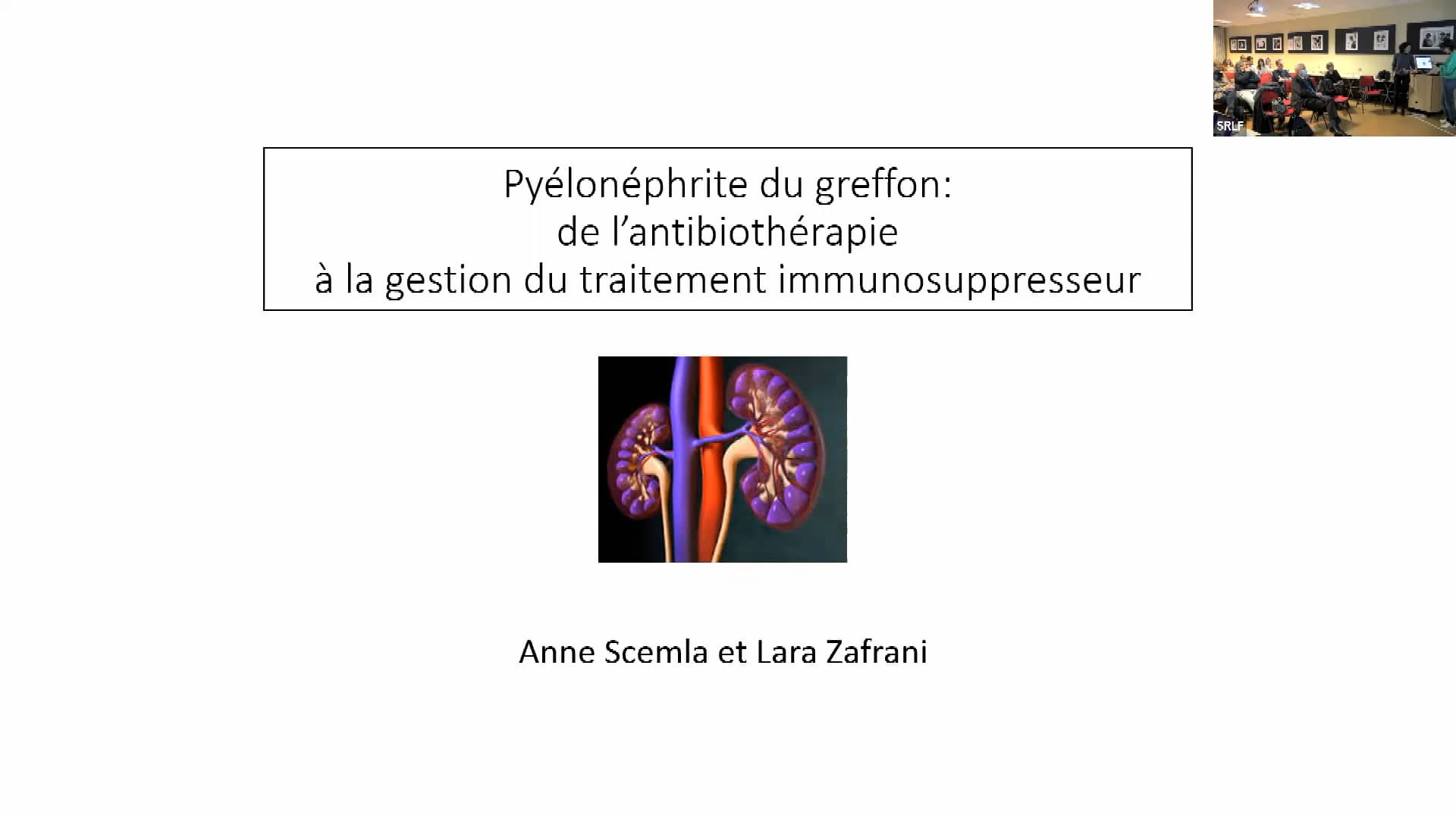 9- Session thématique « Infections chez le transplanté rénal ...