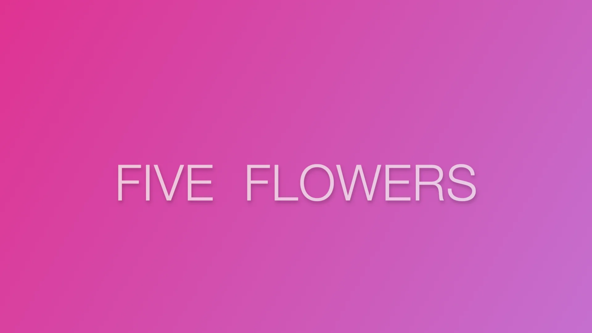 Watch Flower Canes - Five Beautiful flowers Online | Vimeo On Demand on ...