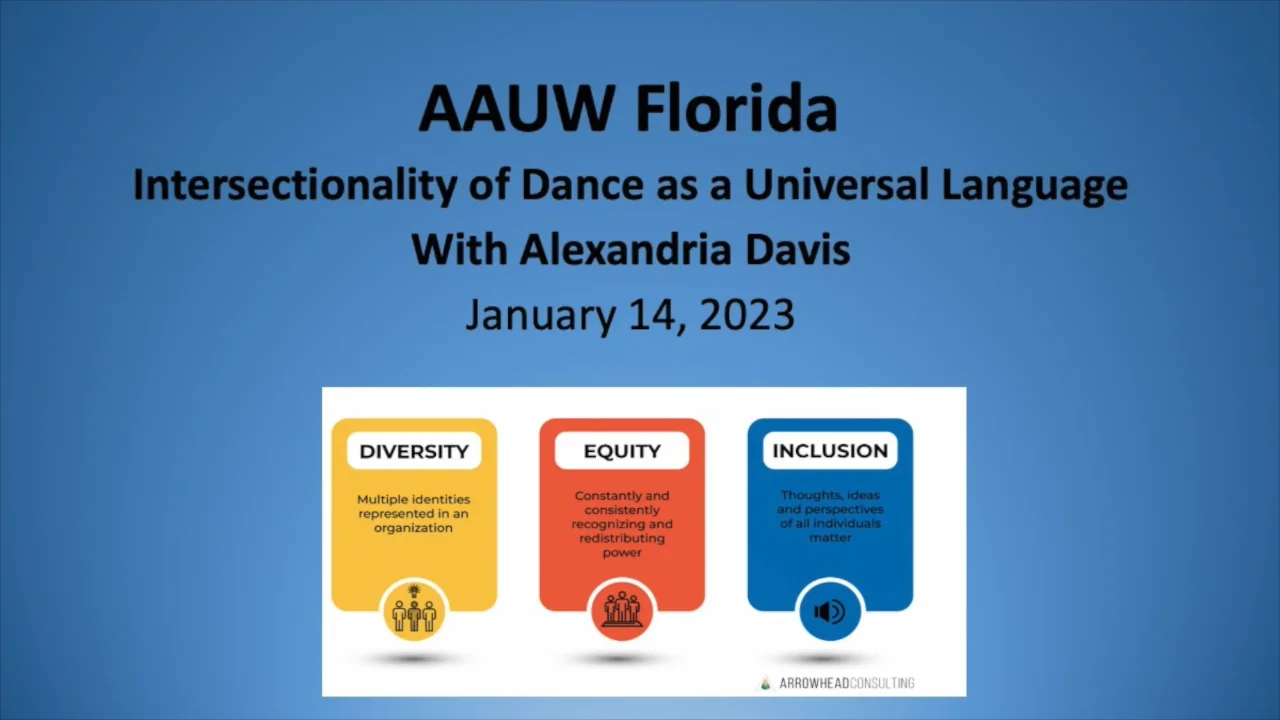 DEI 22-23: Intersectionality of Dance: Alexandria Davis