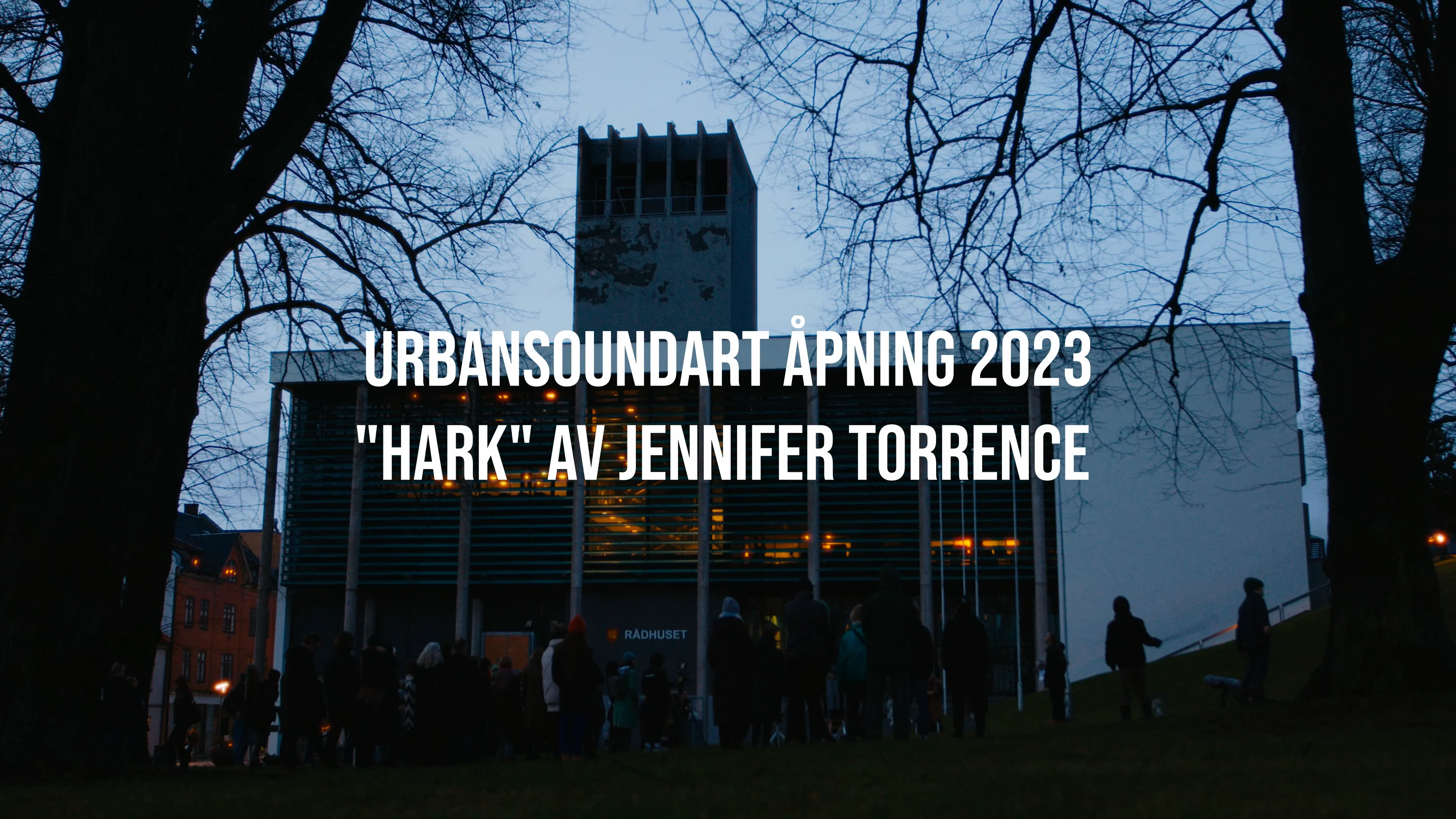 UrbanSoundArt opening: HARK by Jennifer Torrence, Fredrikstad 2023 on Vimeo