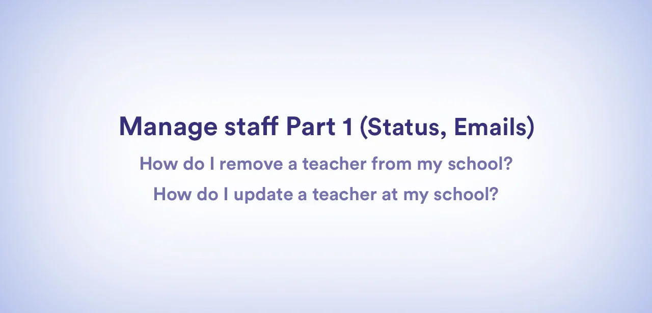 3. How do I update an educator? Part 1: Updating a status (access to ...