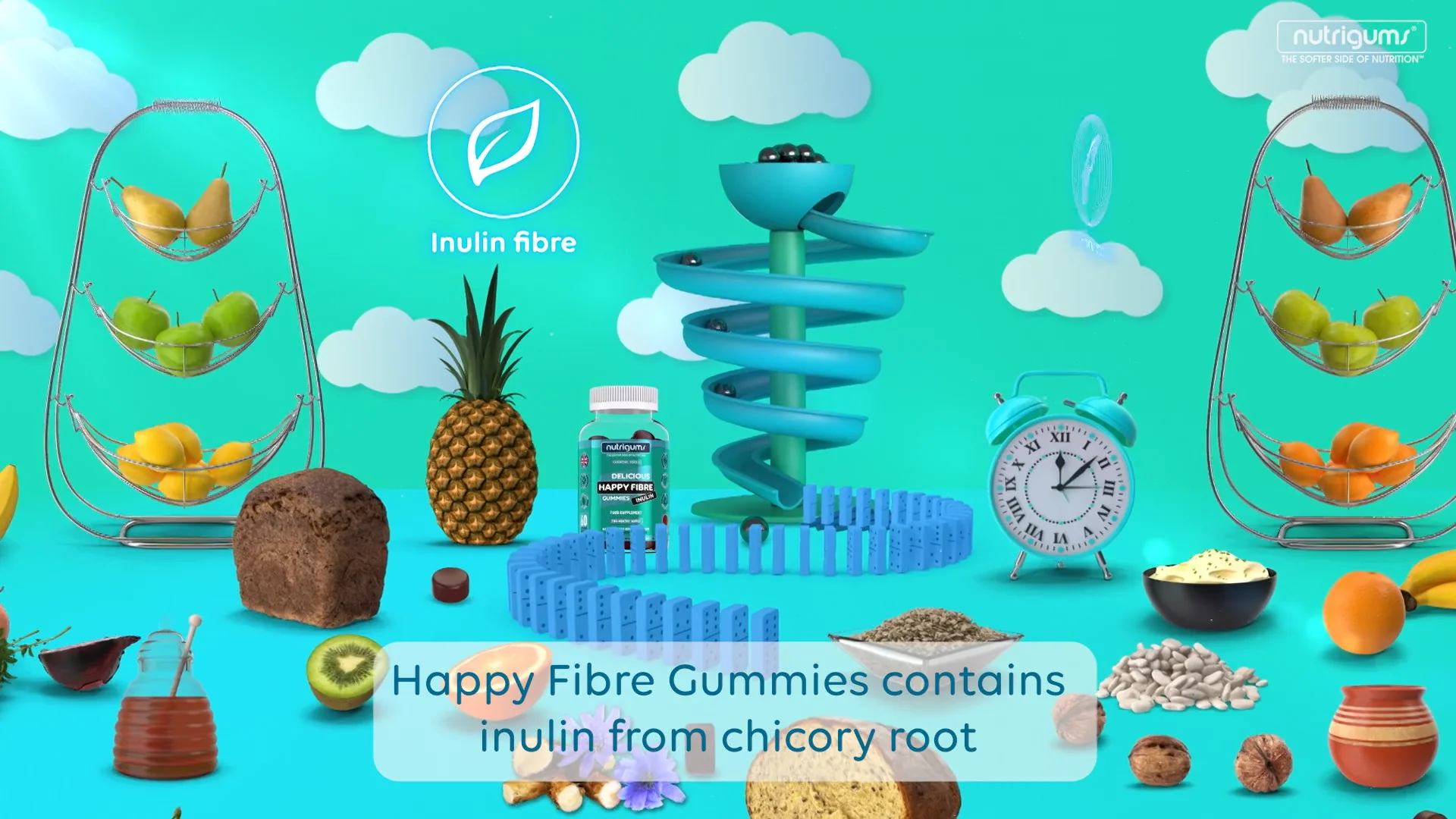 Happy Fibre Gummies on Vimeo