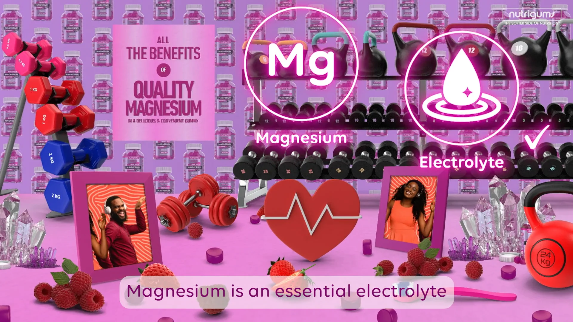Magnesium & Vitamin C Gummies on Vimeo