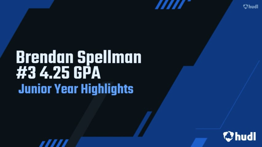 Brendan Spellman Junior Highlights on Vimeo