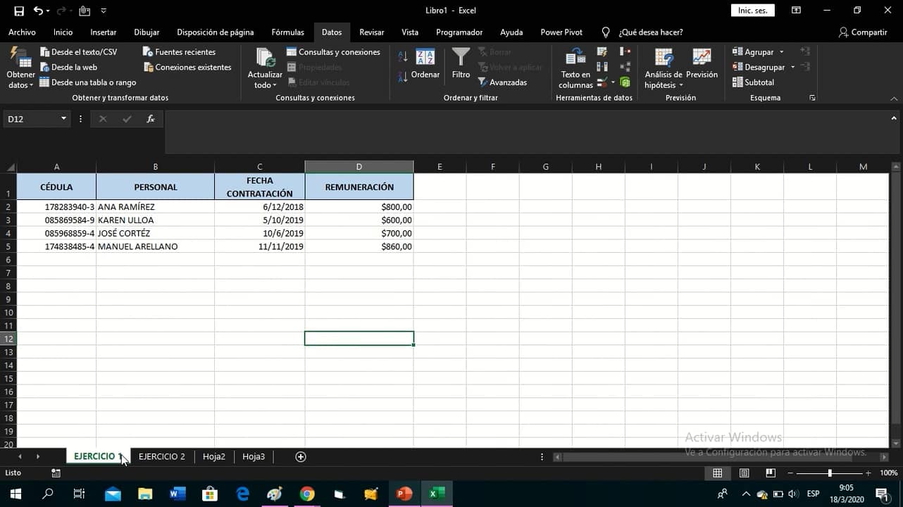 Excel- Clase 2 on Vimeo