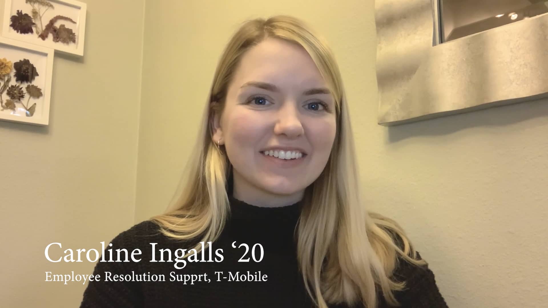 Caroline Ingalls '20 on Vimeo