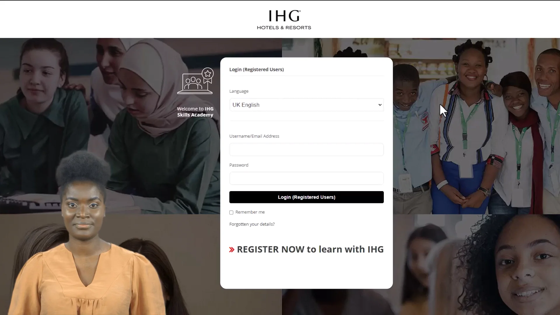 How to Register on the IHG Skills Academy on Vimeo