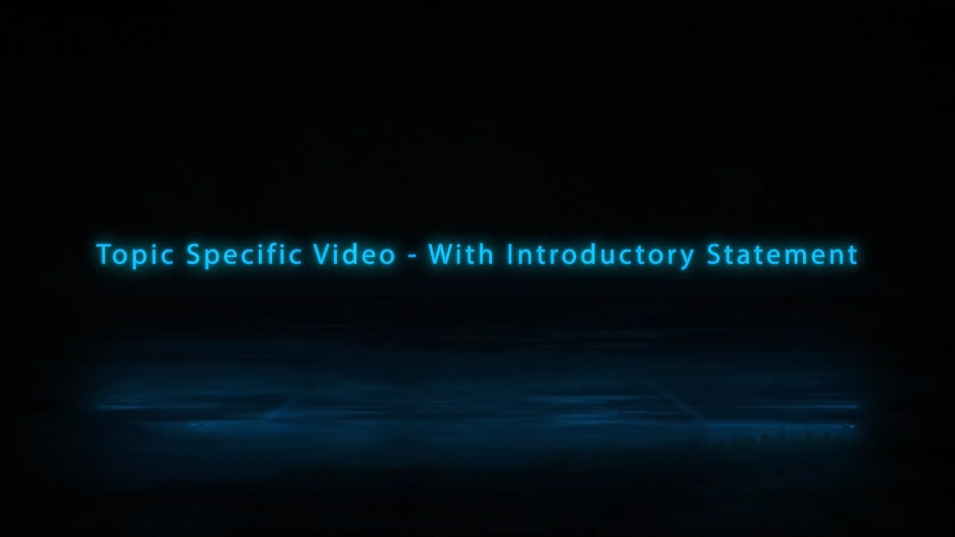 Wilmer EDC - Overall Video - Topic Specific Video - With Animated Text ...