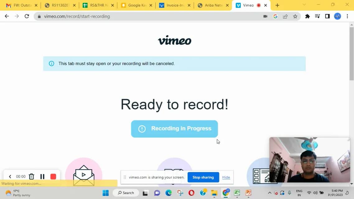 How to submit Invoices on ARIBA Portal on Vimeo