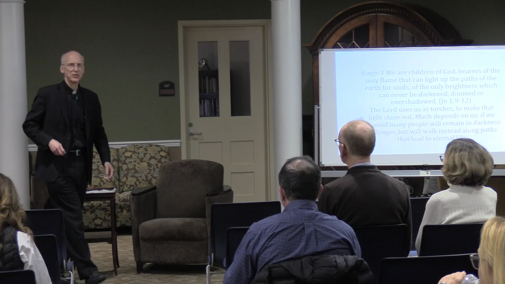 Oakcrest Chaplain Fr. Gerry Kolf "How to Pray Always" .mp4