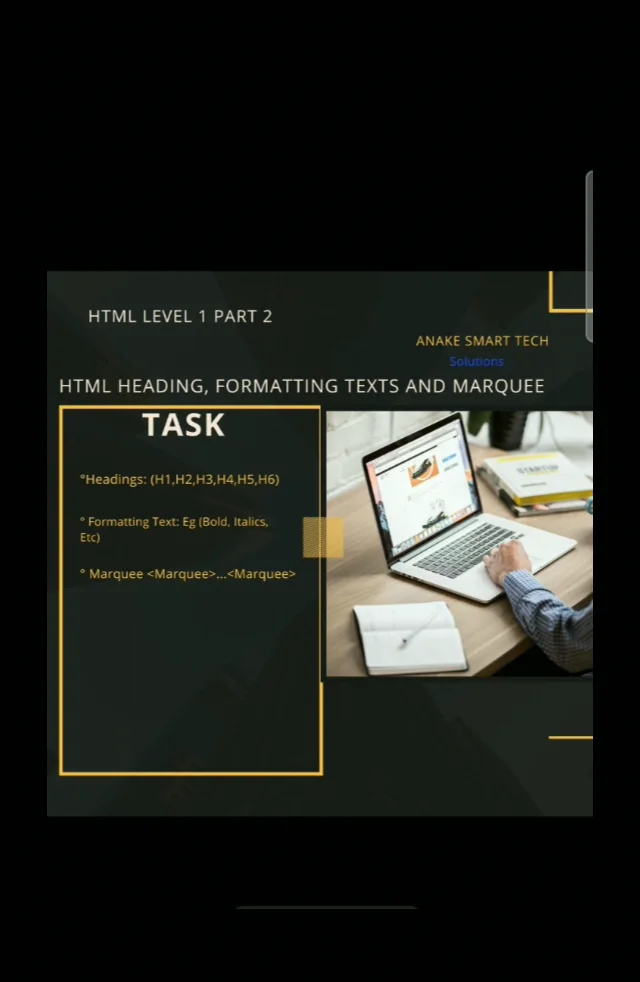 HTML LEVEL 1 PART 2 on Vimeo