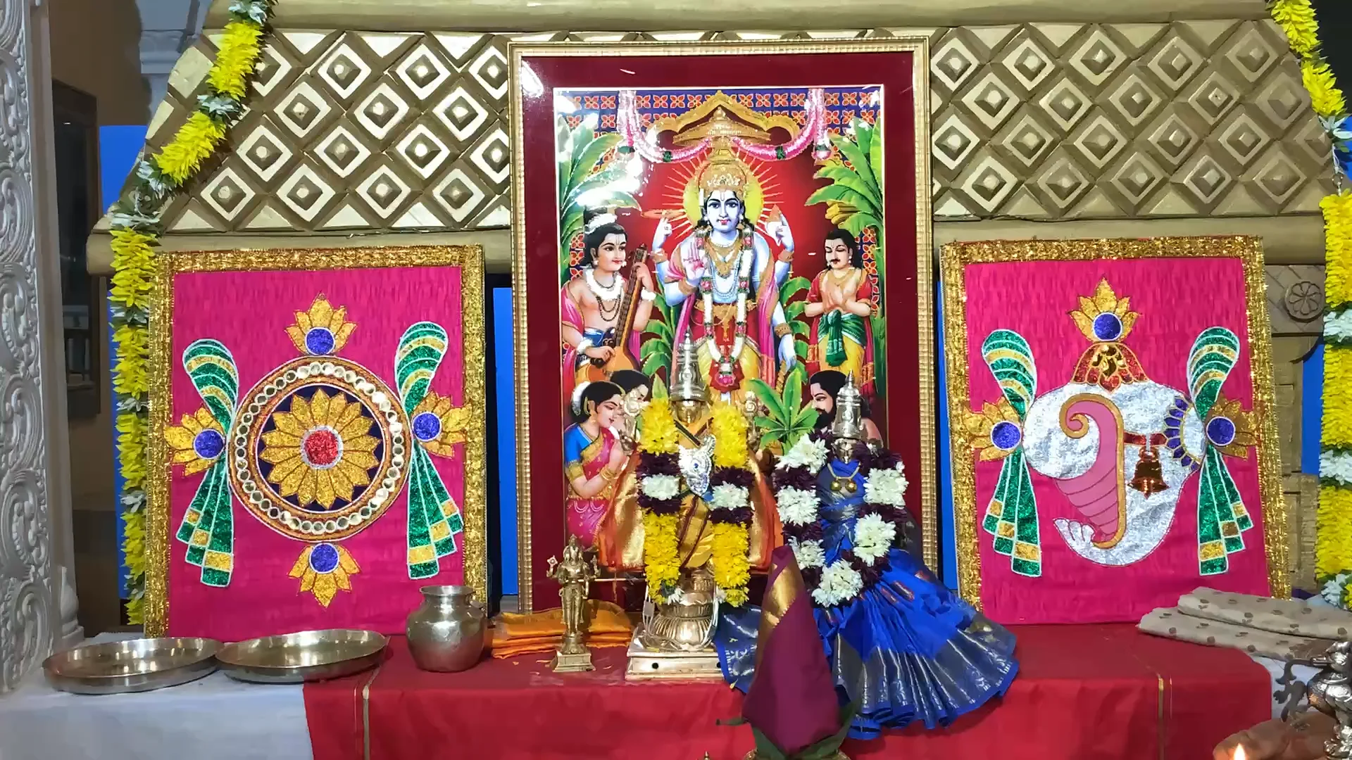 Satyanarayana Swamy Pooja Decoration