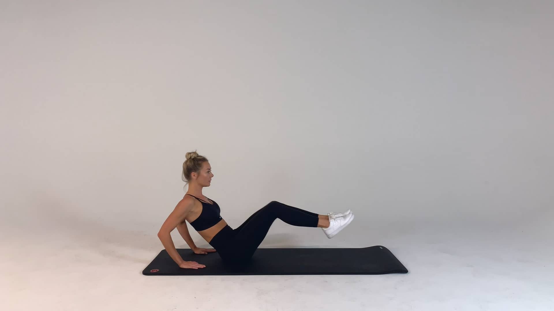 V-sit Knee Tuck on Vimeo