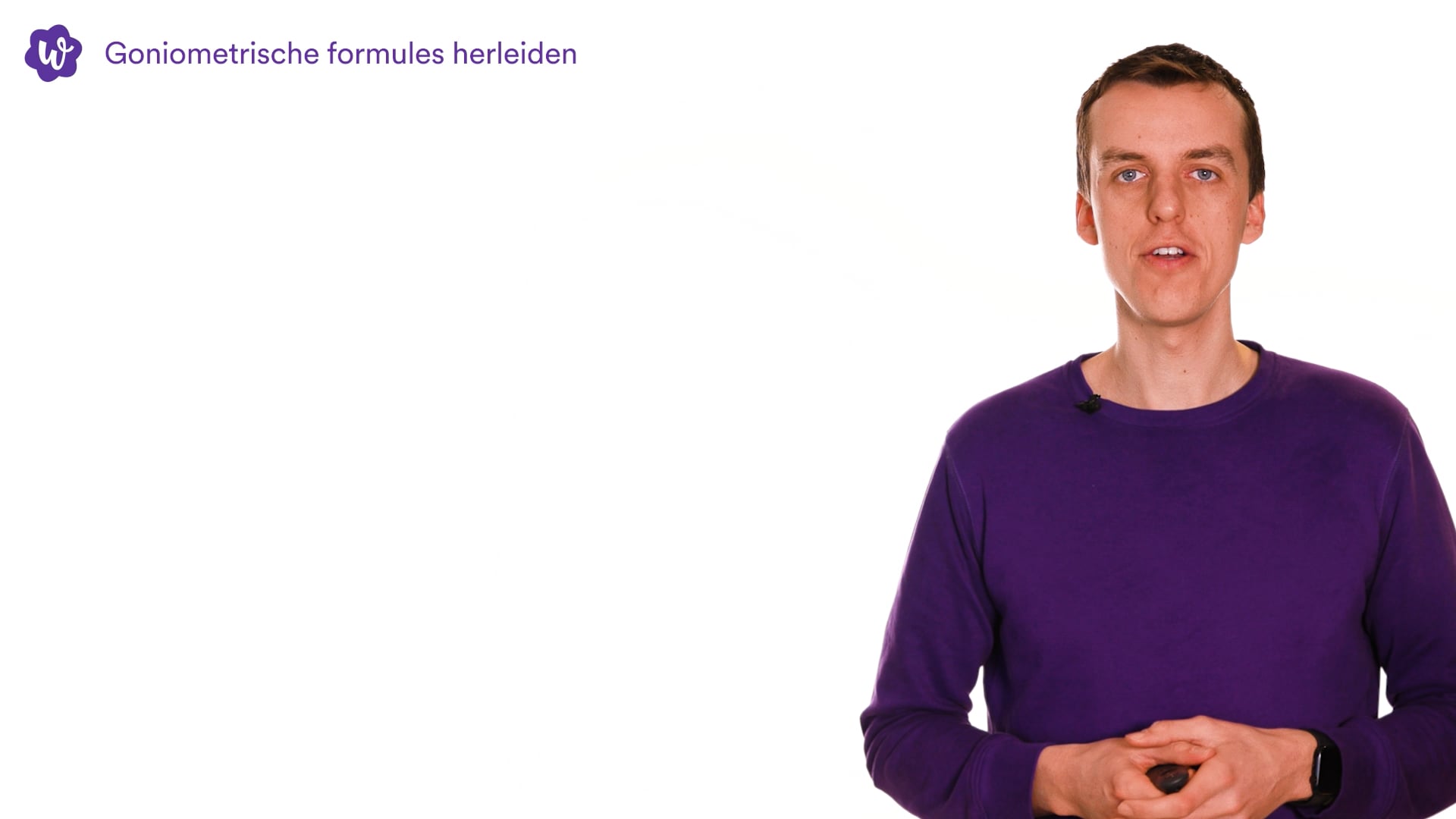 Goniometrische formules herleiden oefenen | StudyGo