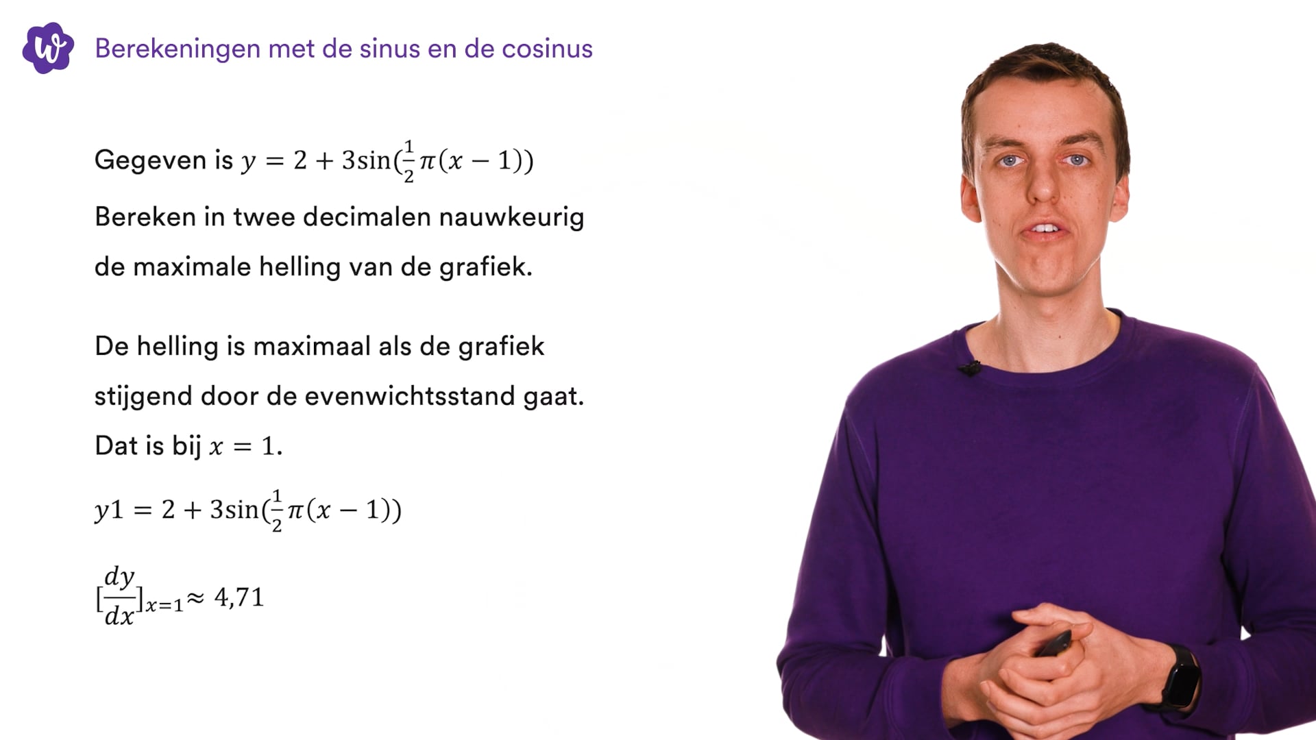 Oefen met Goniometrie uit Getal en Ruimte – 4/5 havo – 12 | StudyGo