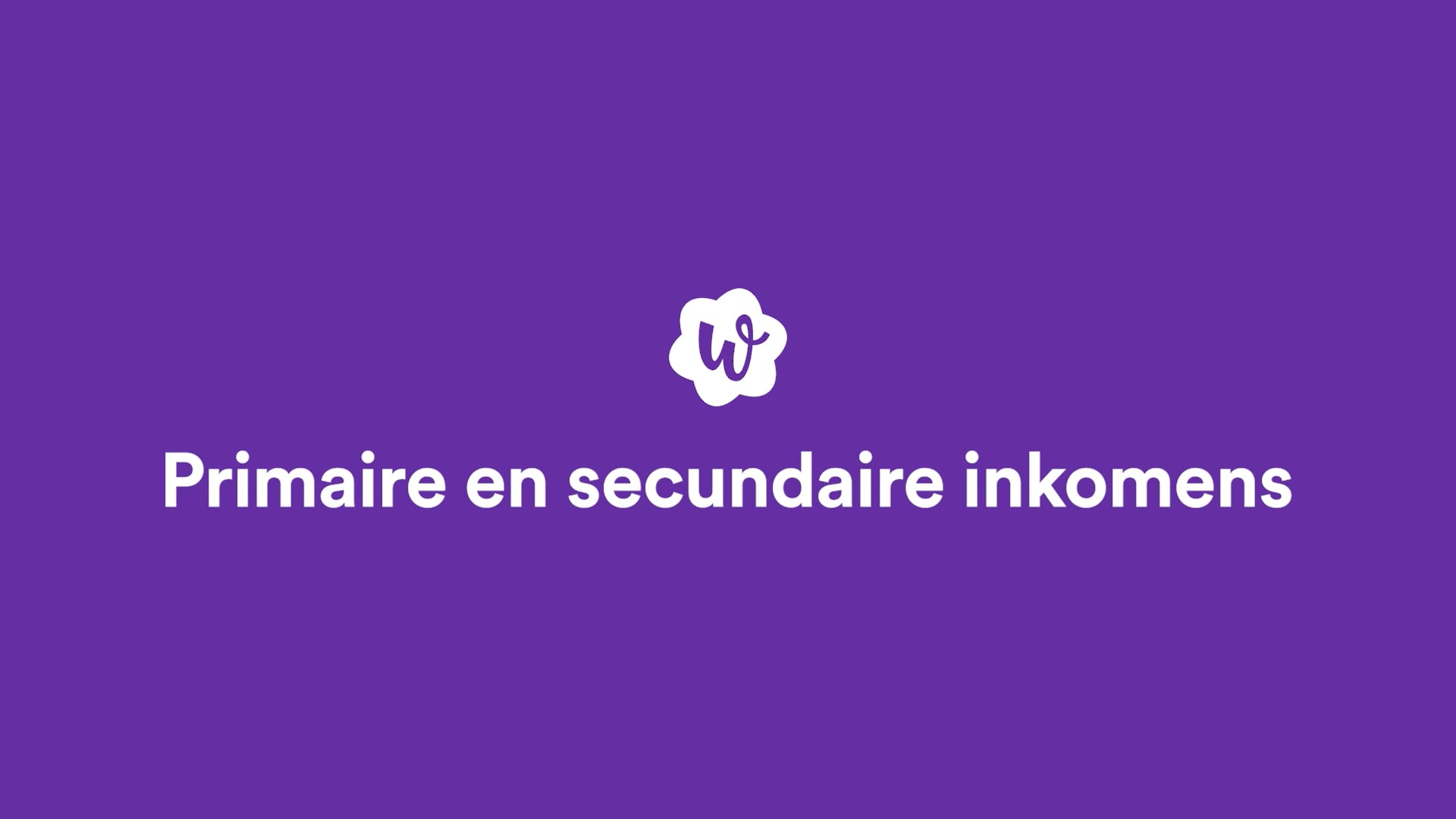 Primaire en secundaire inkomens oefenen | StudyGo