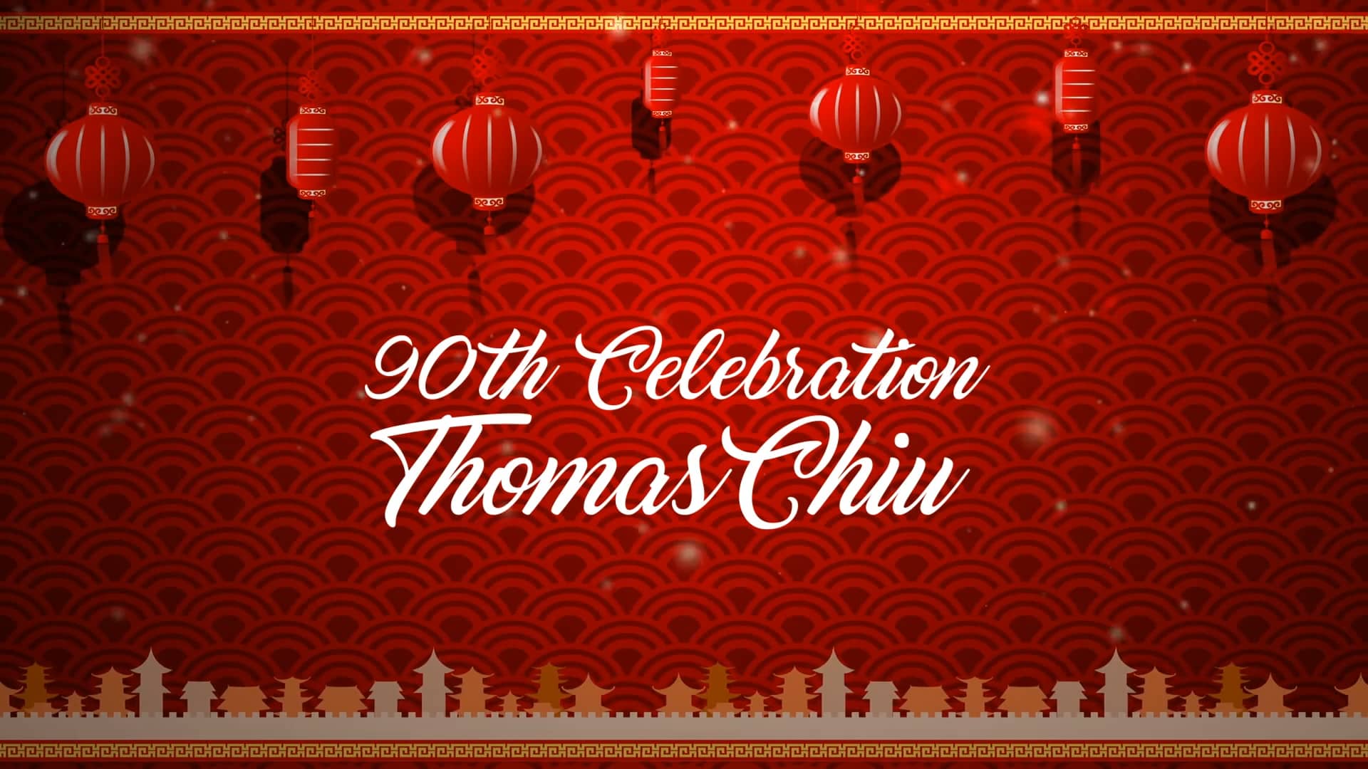 90th Celebration - Thomas Chiu on Vimeo
