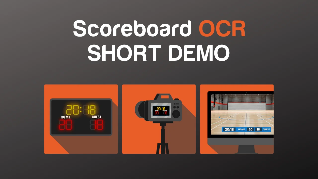 Scoreboard OCR short demo