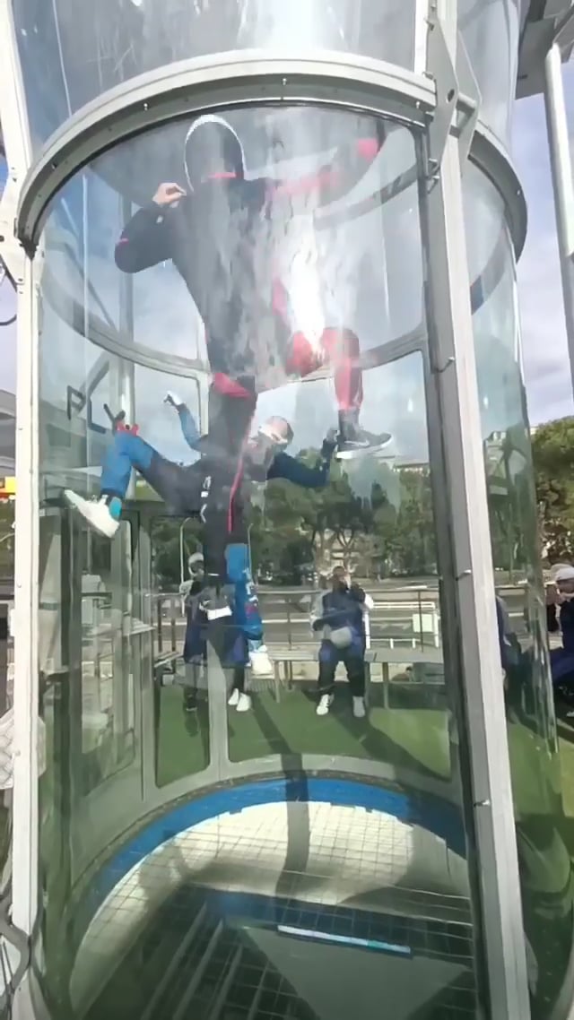 freestyle in 2m20 Tornado mobile wind tunnel in TornadoPro wind tunnels Europe on Vimeo