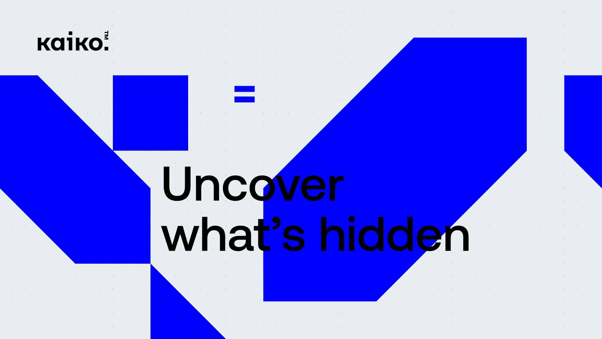 Kaiko — Brand Identity on Vimeo
