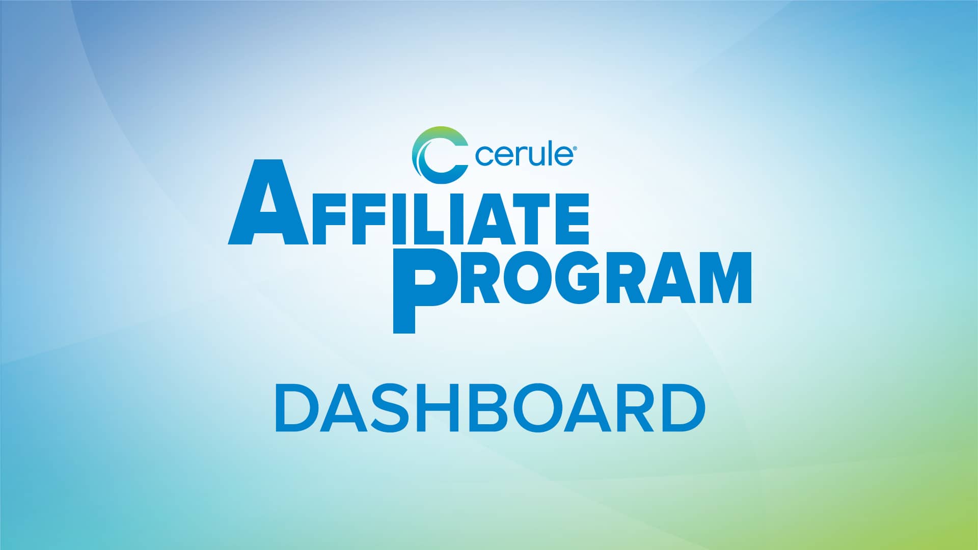 Affiliate Program - Dashboard on Vimeo