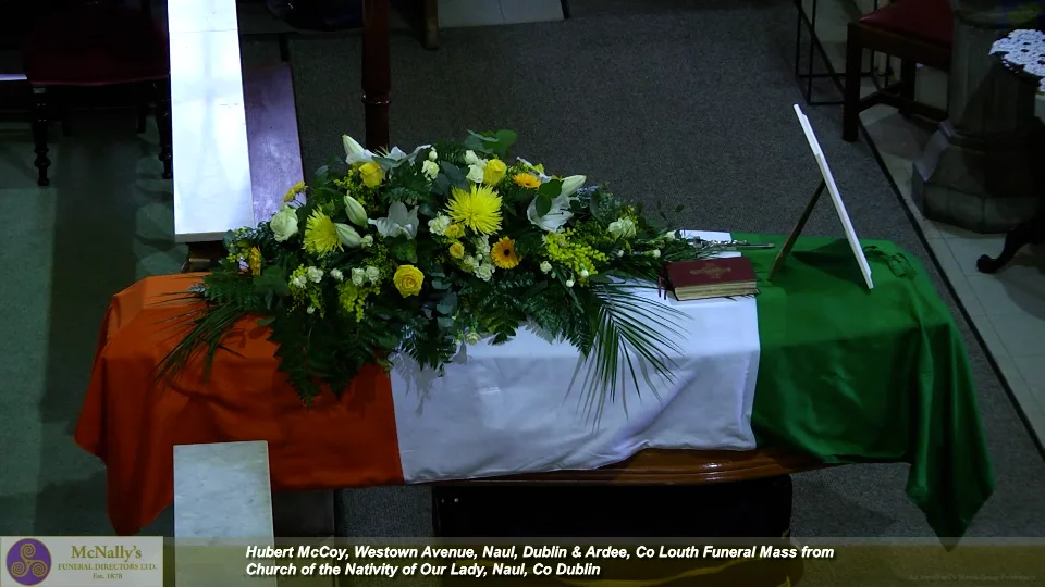 Hubert McCoy, Westown Avenue, Naul, Dublin & Ardee Funeral Mass from ...