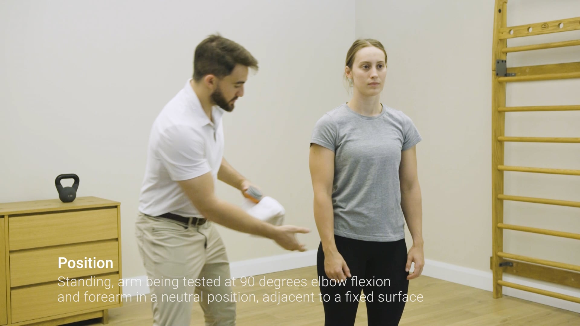 VALD DynaMo Lite Shoulder External Rotation - Standing Strength Test on ...