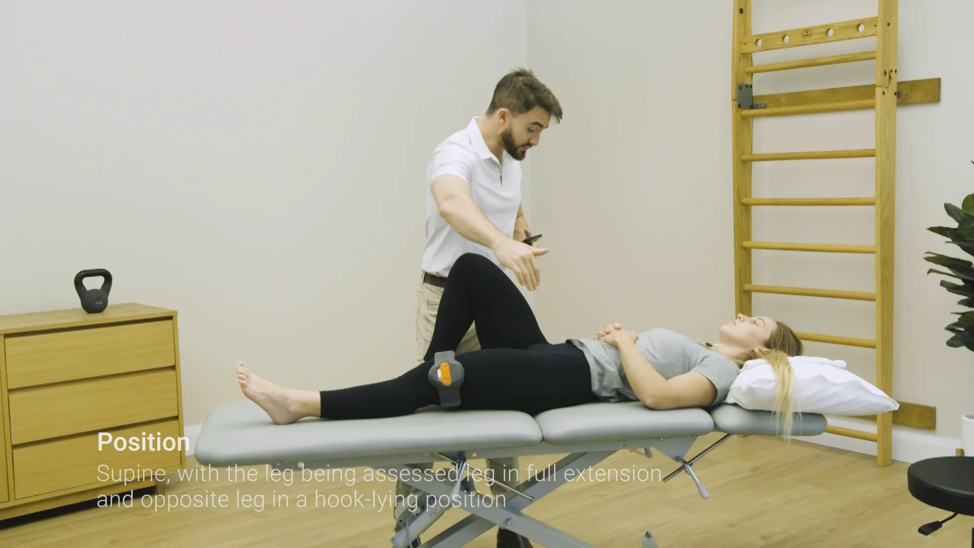 VALD DynaMo Lite Hip Adduction, Abduction - Supine ROM Test