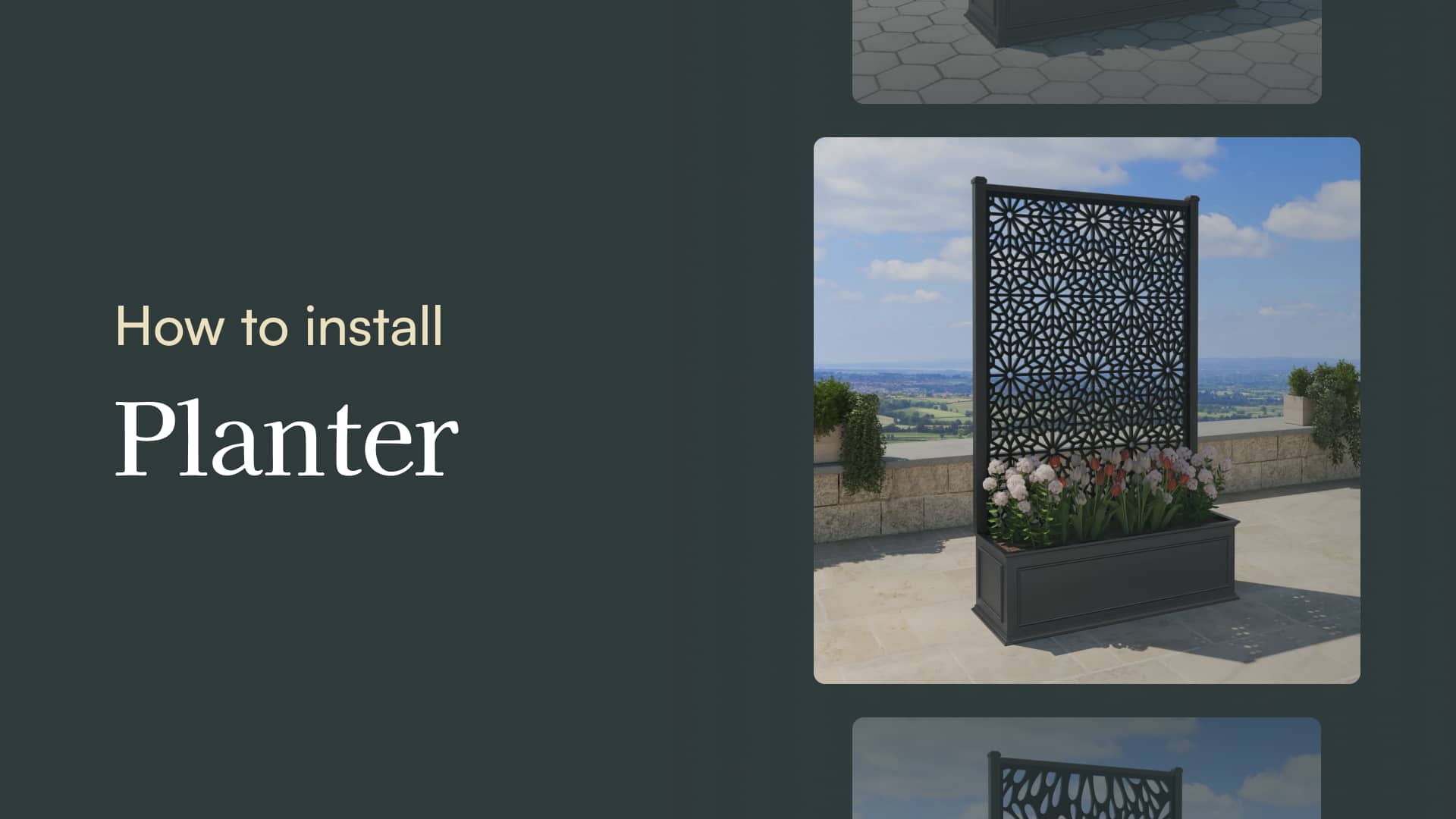 How to install our planters on Vimeo