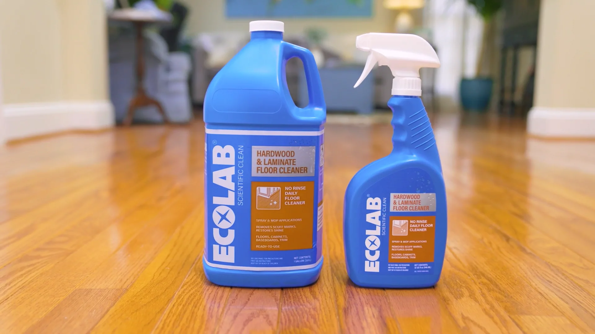 Ecolab Product Video - Hardwood & Laminate Floor Cleaner on Vimeo