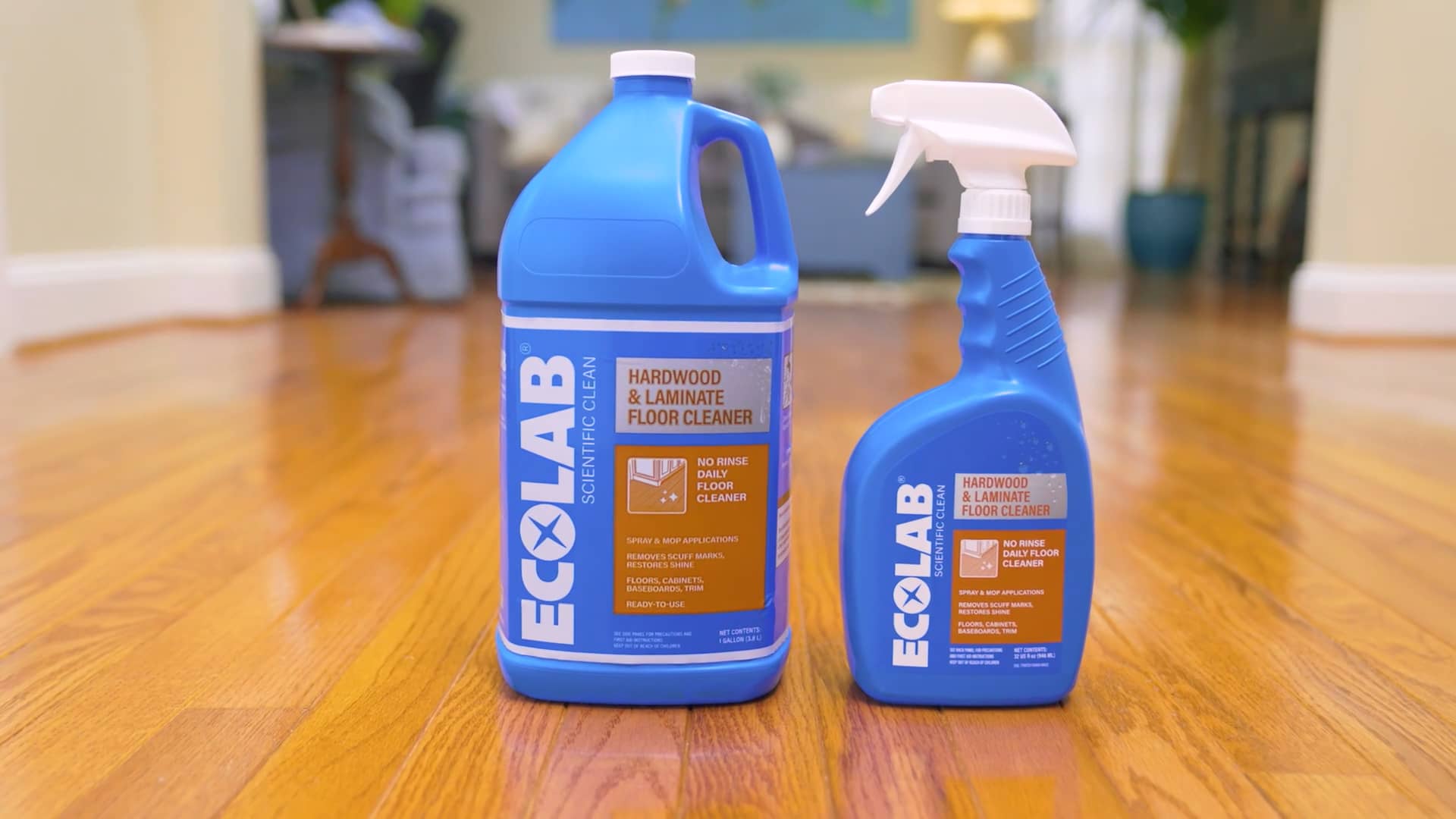 Ecolab Product Video - Hardwood & Laminate Floor Cleaner on Vimeo