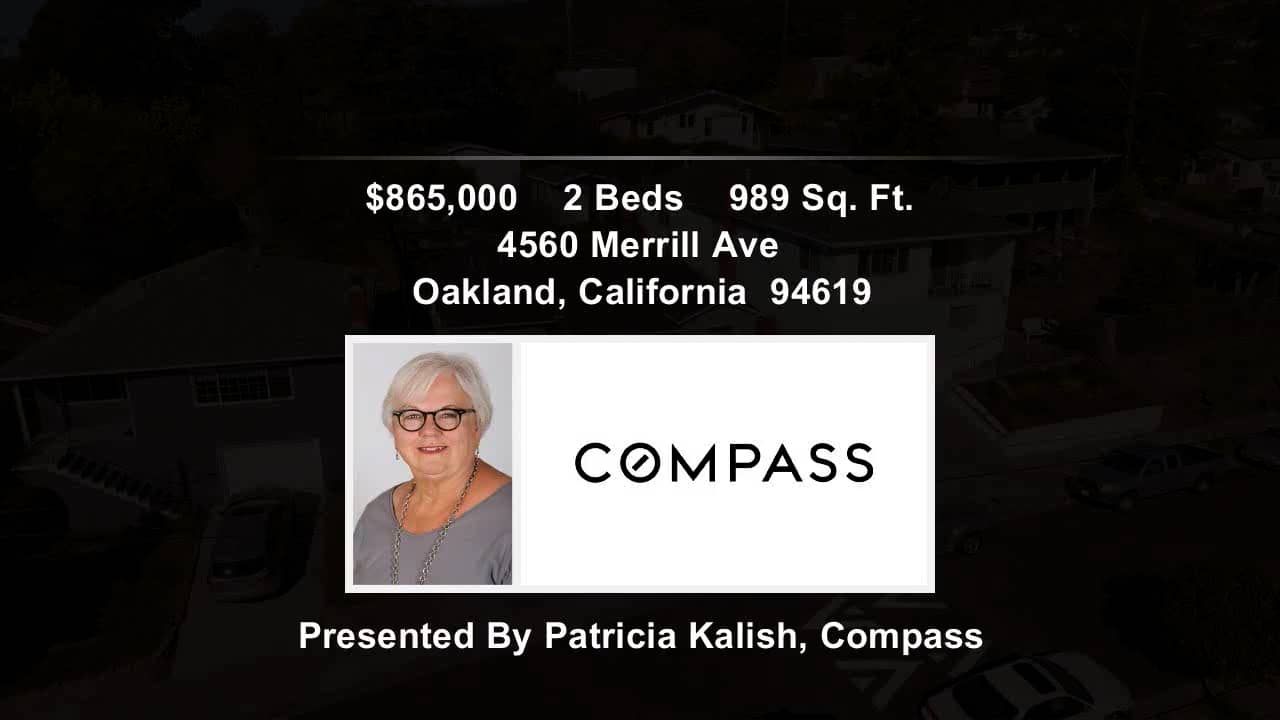 4560 Merrill Ave, Oakland: Presented by Patricia Kalish on Vimeo