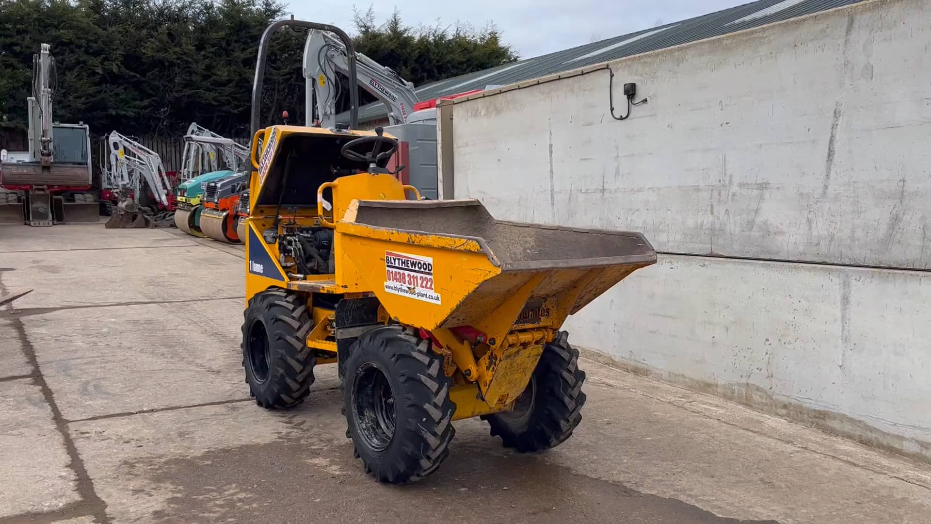 Thwaites Skip Dumper - Blythewood Plant Hire March 23 on Vimeo