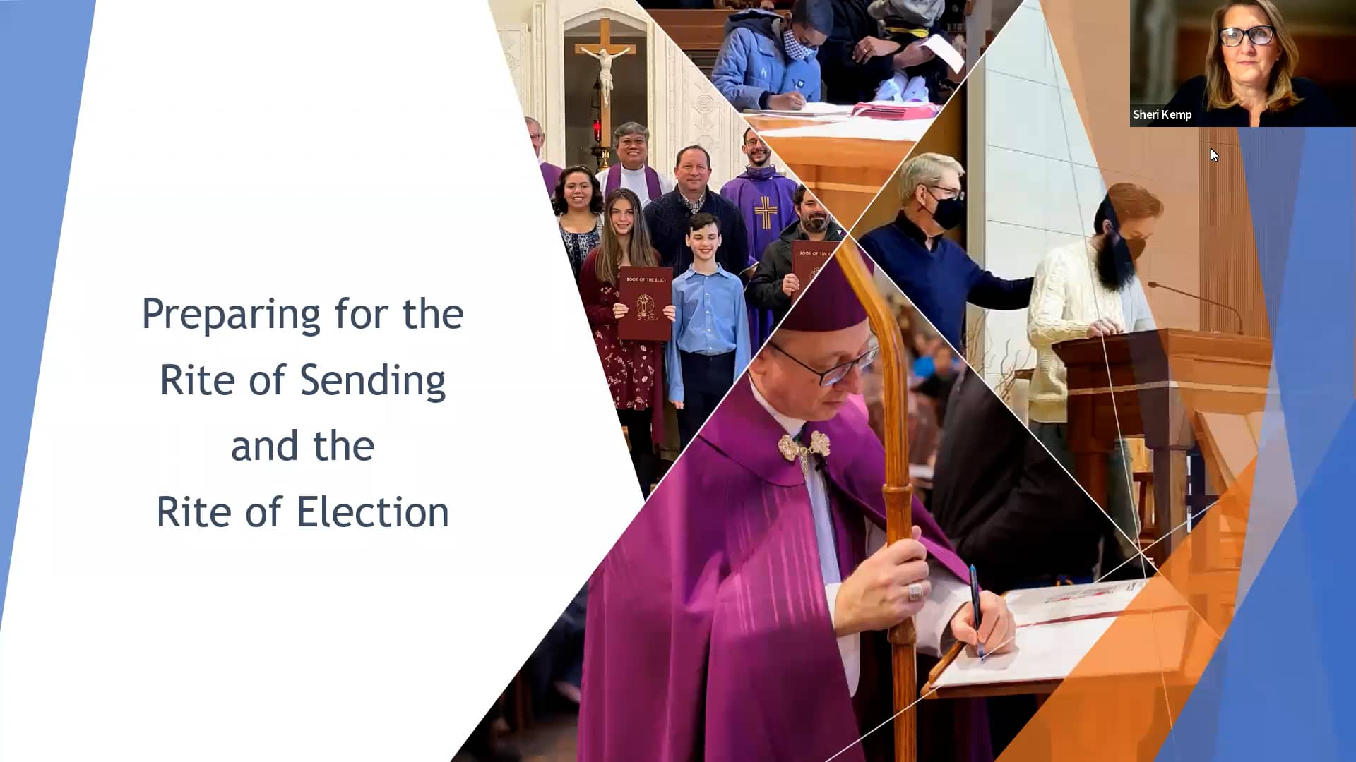 Preparing for the Rite of Sending and the Rite of Election on Vimeo