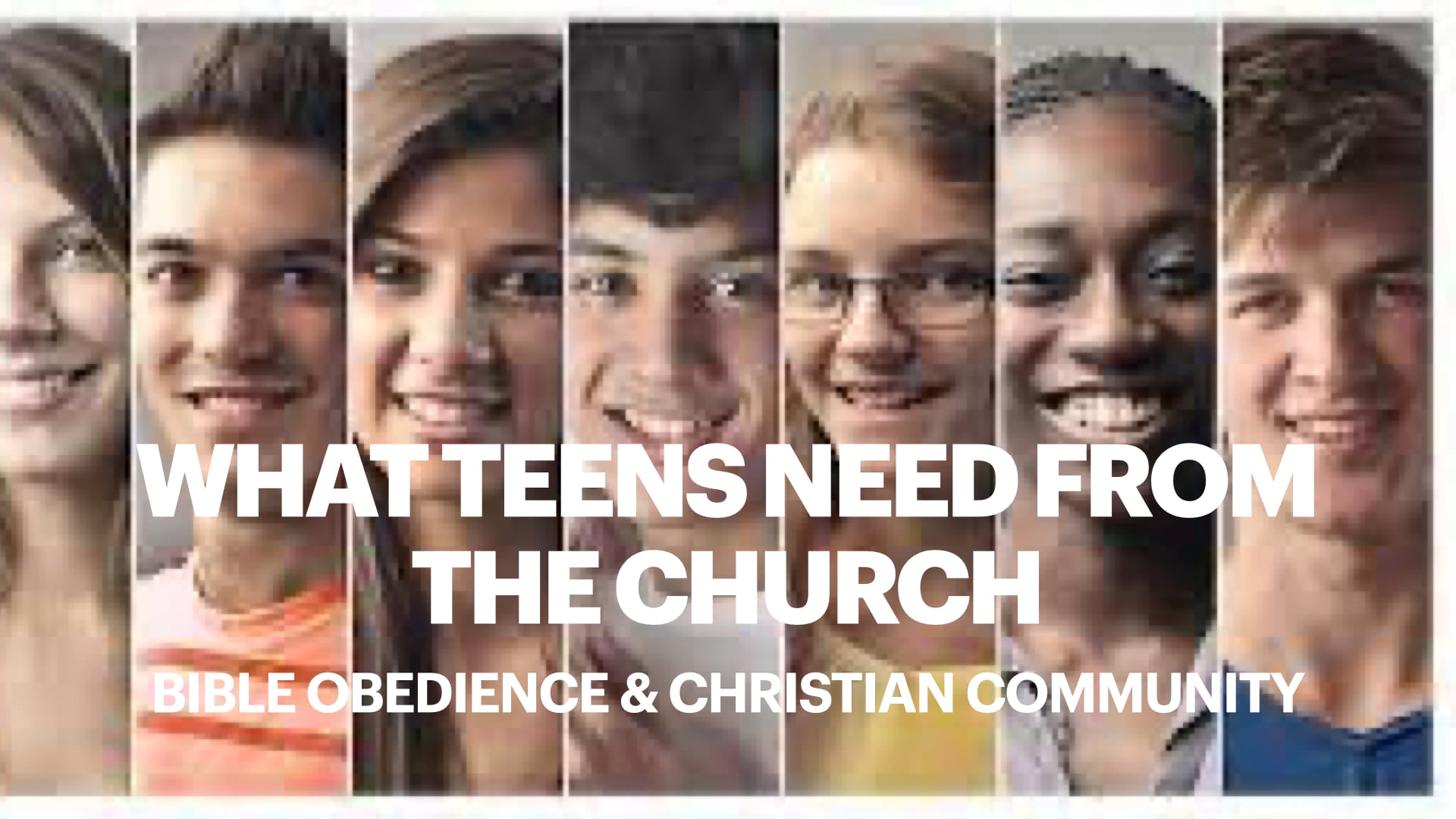 What Teens Need From The Church on Vimeo