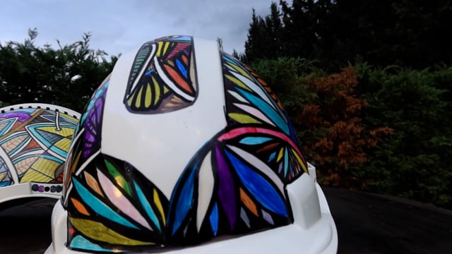 Helmet Mandala Art - Free video on Pixabay