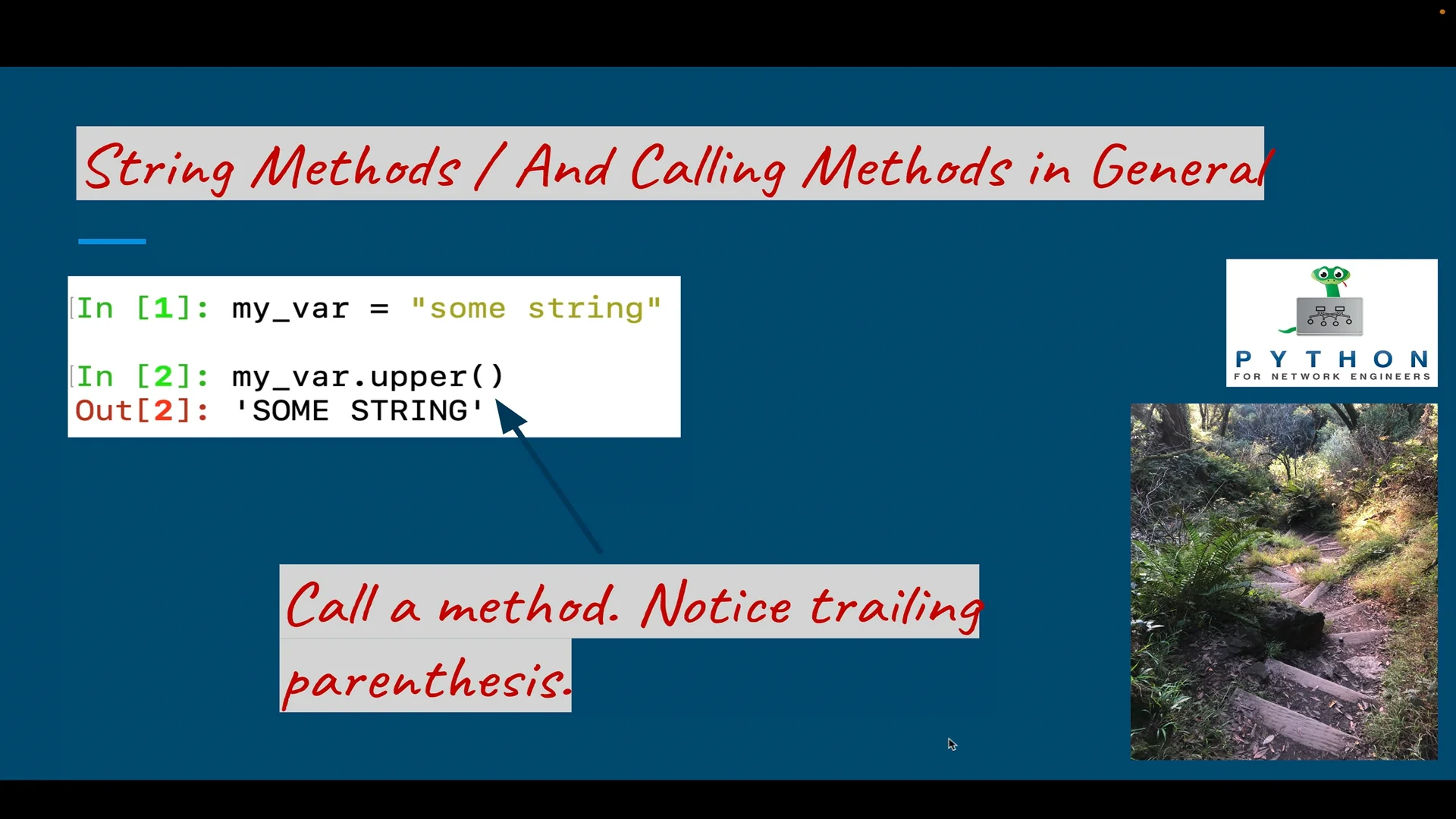 Learning Python - Week1 / String Methods