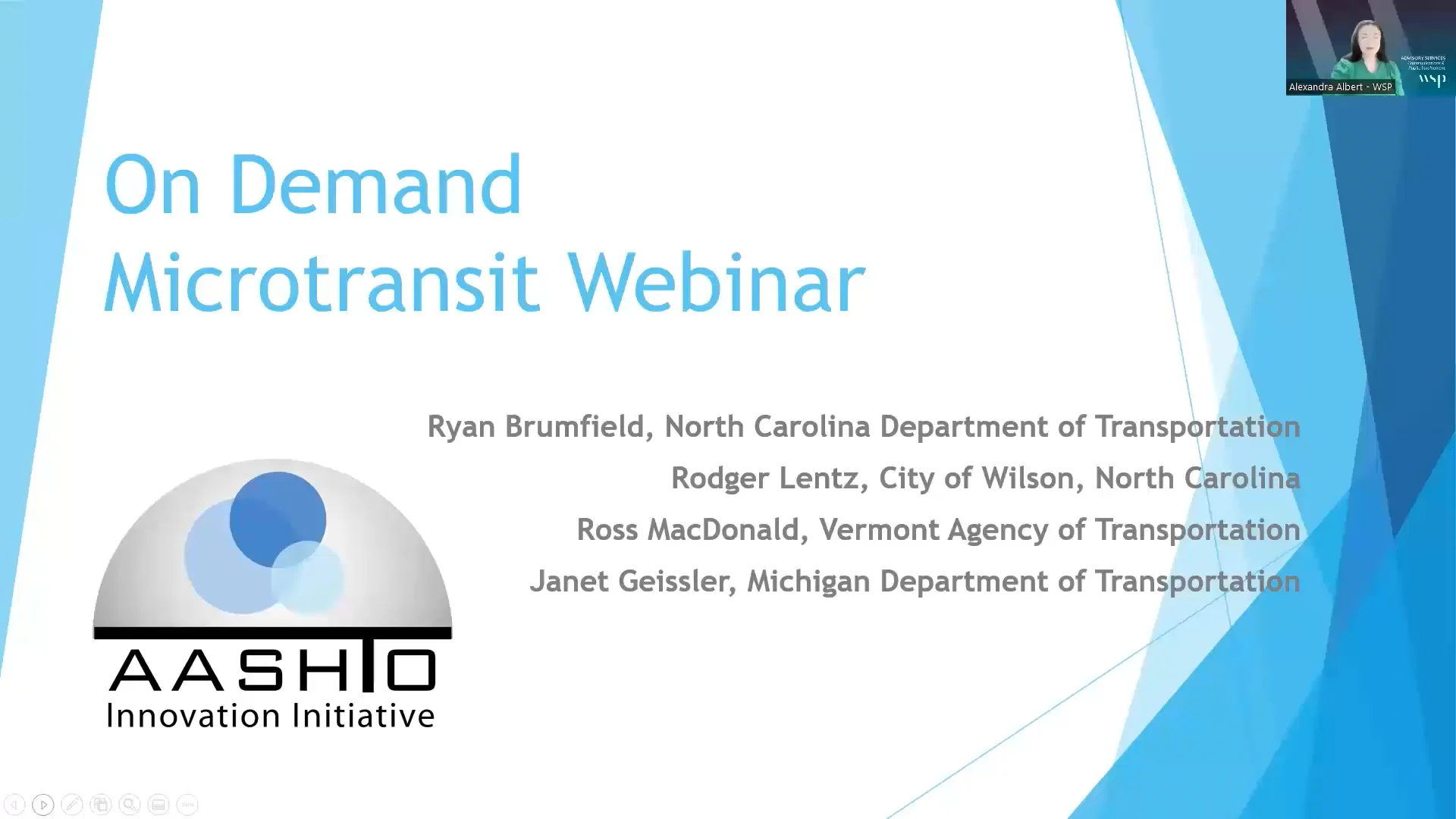 AII On Demand Microtransit Webinar on Vimeo