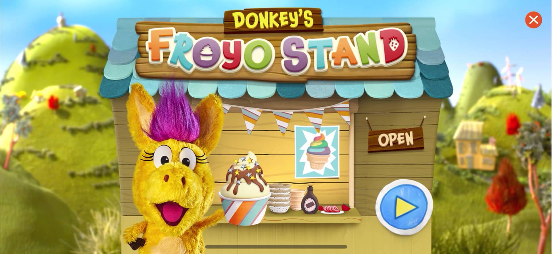 Donkey Hodie FroYo game on Vimeo