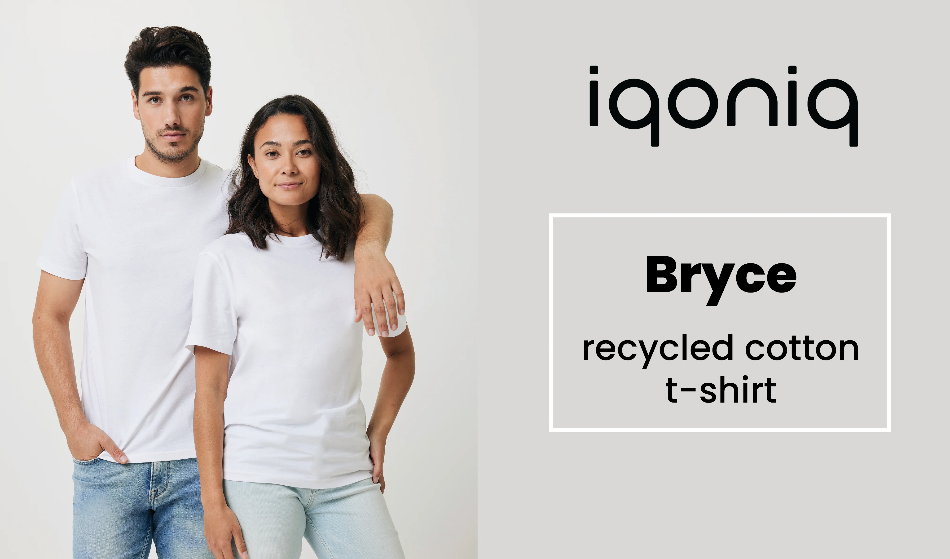 Iqoniq Bryce recycled cotton t-shirt T9100 - Landscape
