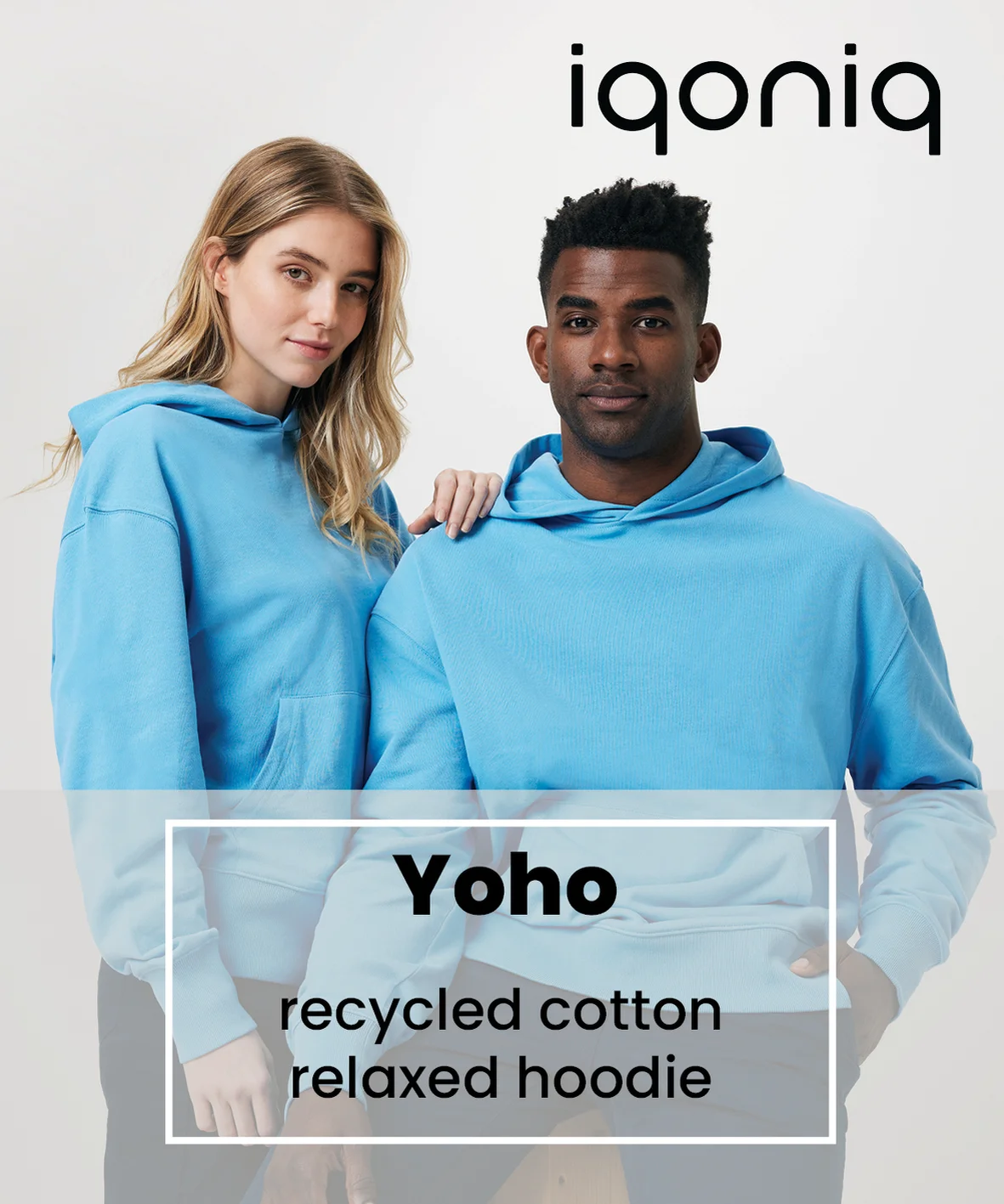 Iqoniq Yoho recycled cotton relaxed hoodie T9402 - Portrait on Vimeo